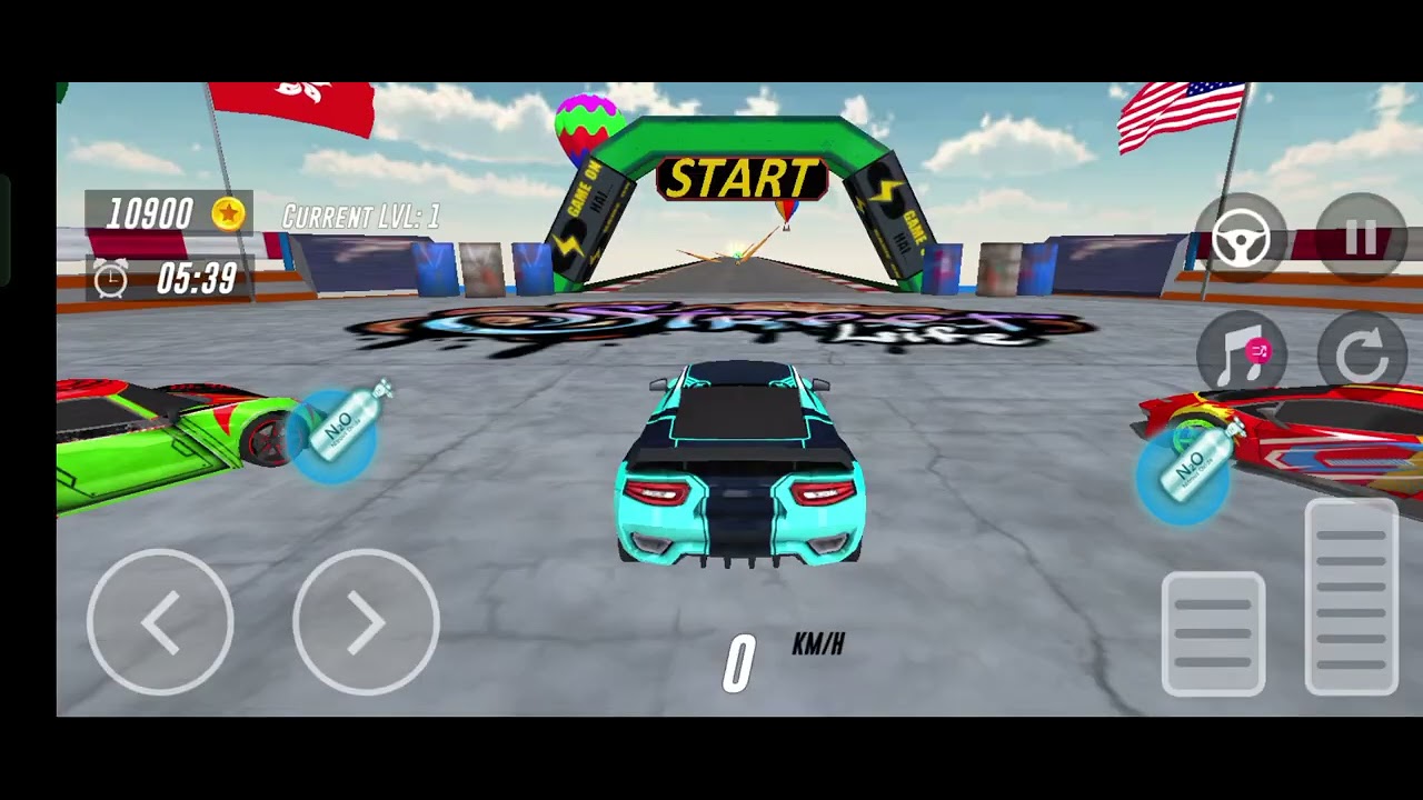 new gaming video fast car racing game - YouTube