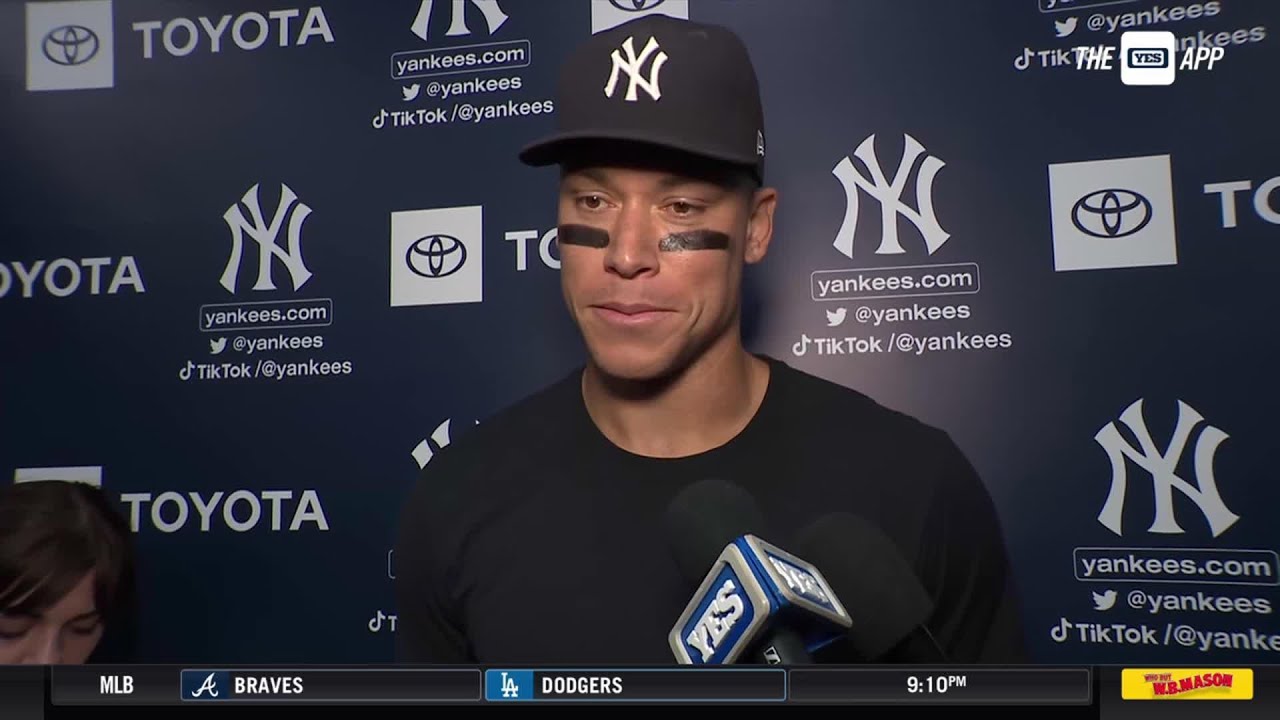 Aaron Judge on his ejection in the 7th during 5-3 win vs. Detroit - YouTube