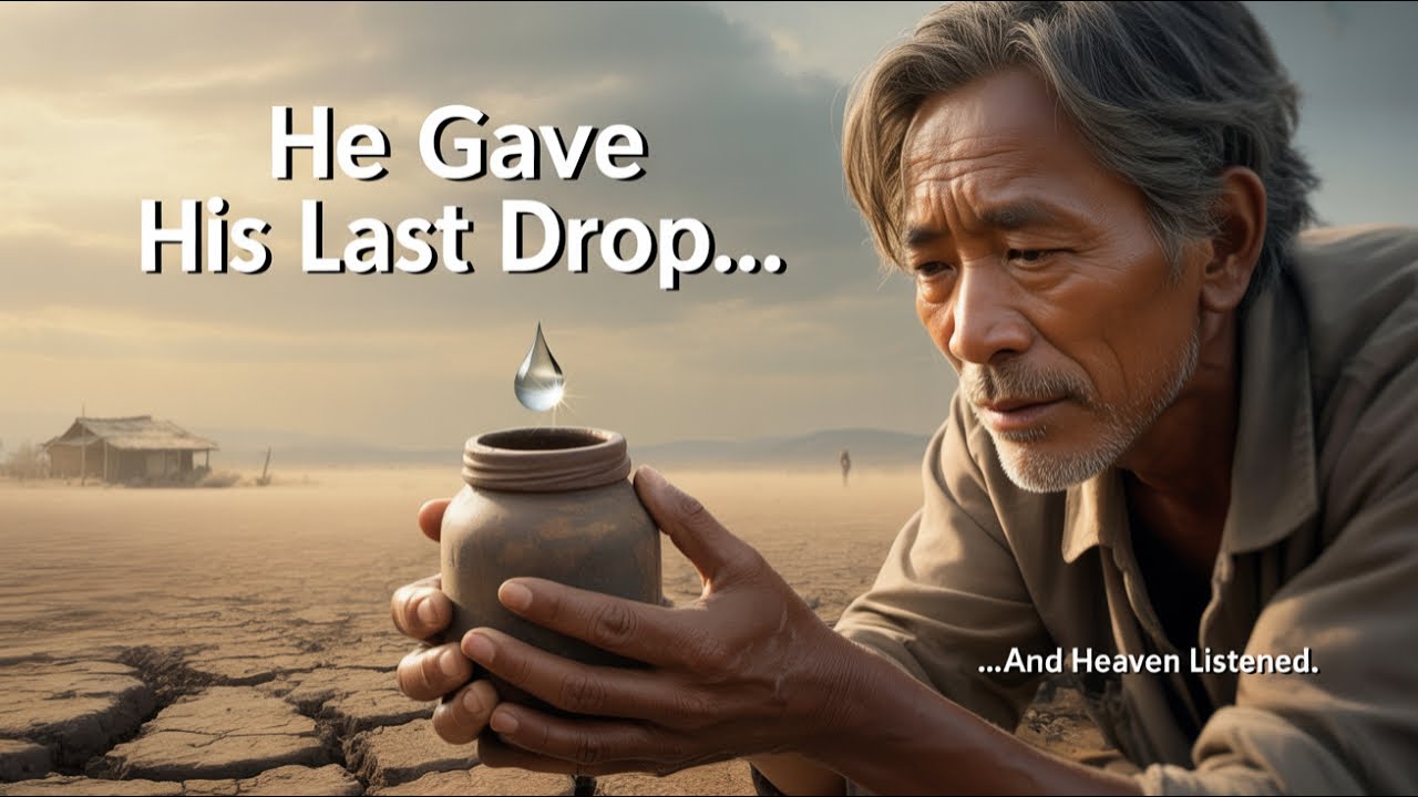 The Last Drop of Water 💧 | A Heart-Touching Story of Sacrifice and Hope ...