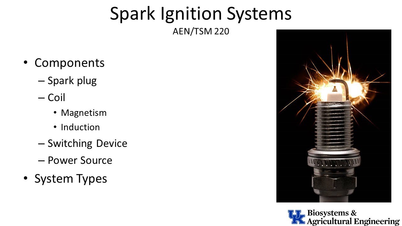 6b Spark Ignition Components, AEN/TSM 220: Principles of Internal ...
