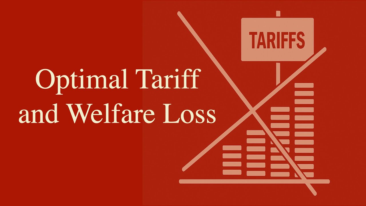 Optimal Tariff and Welfare Loss - YouTube