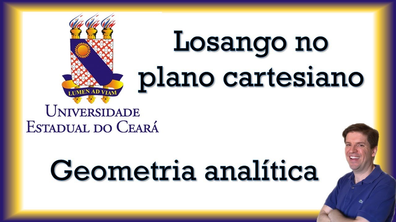No plano, munido do sistema usual de coordenadas cartesianas, usando o ...