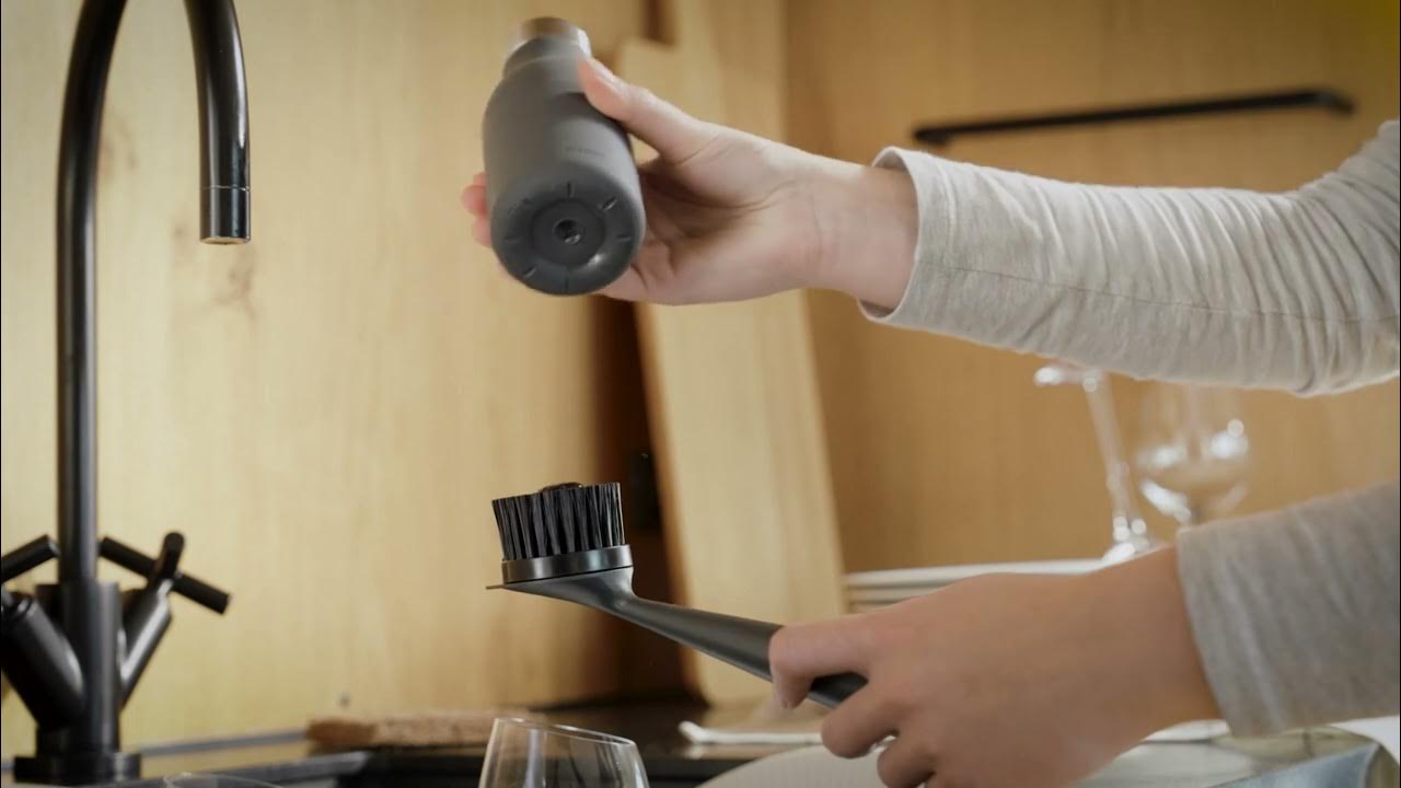 Eva Solo - Squeeze soap dispenser - YouTube