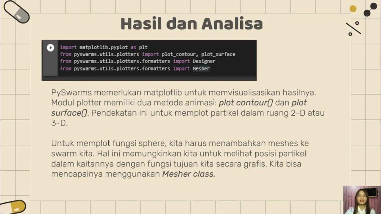 PARTICLE SWARM OPTIMIZATION USING PYSWARMS - YouTube