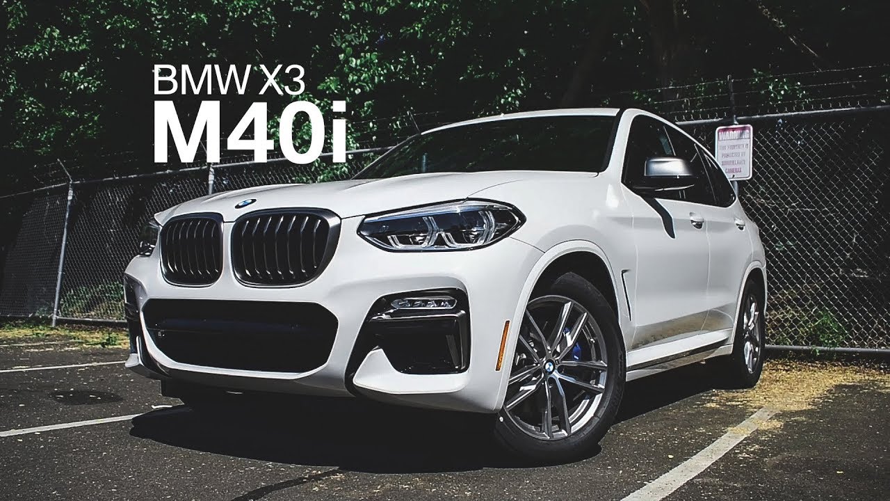 BMW X3 M40i Review - Walkaround, Rev Sounds, Under the Hood - YouTube