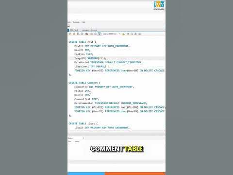 How to Create an ERD Diagram in MySQL | Quick & Easy Tutorial | #shorts #shortsvideo #mysql ...