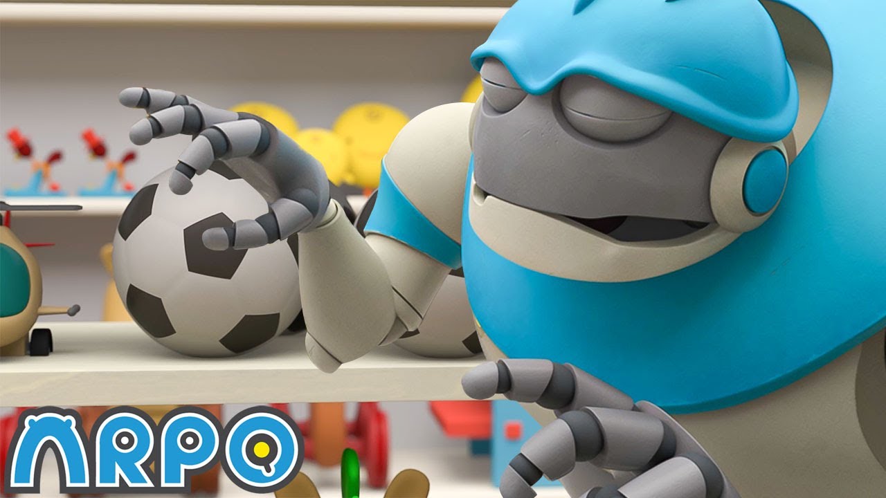 ARPO THE ROBOT | Arpo The Footballer! | Hindi Cartoons for Kids | Funny ...