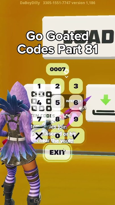 Go Goated Codes Part 81 🐐 - YouTube