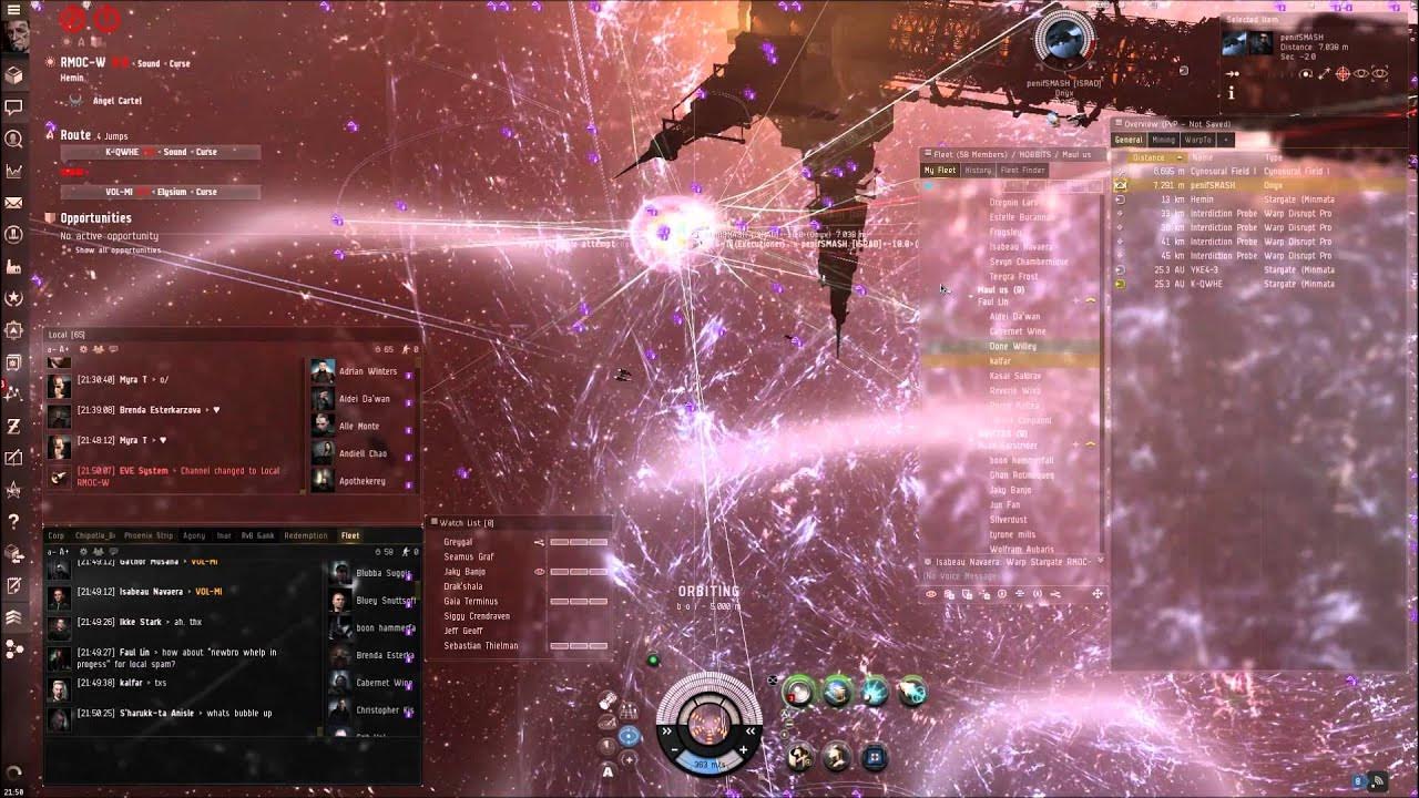 Eve Online - Revenant dropped on Redemption Road NewBro roam - YouTube