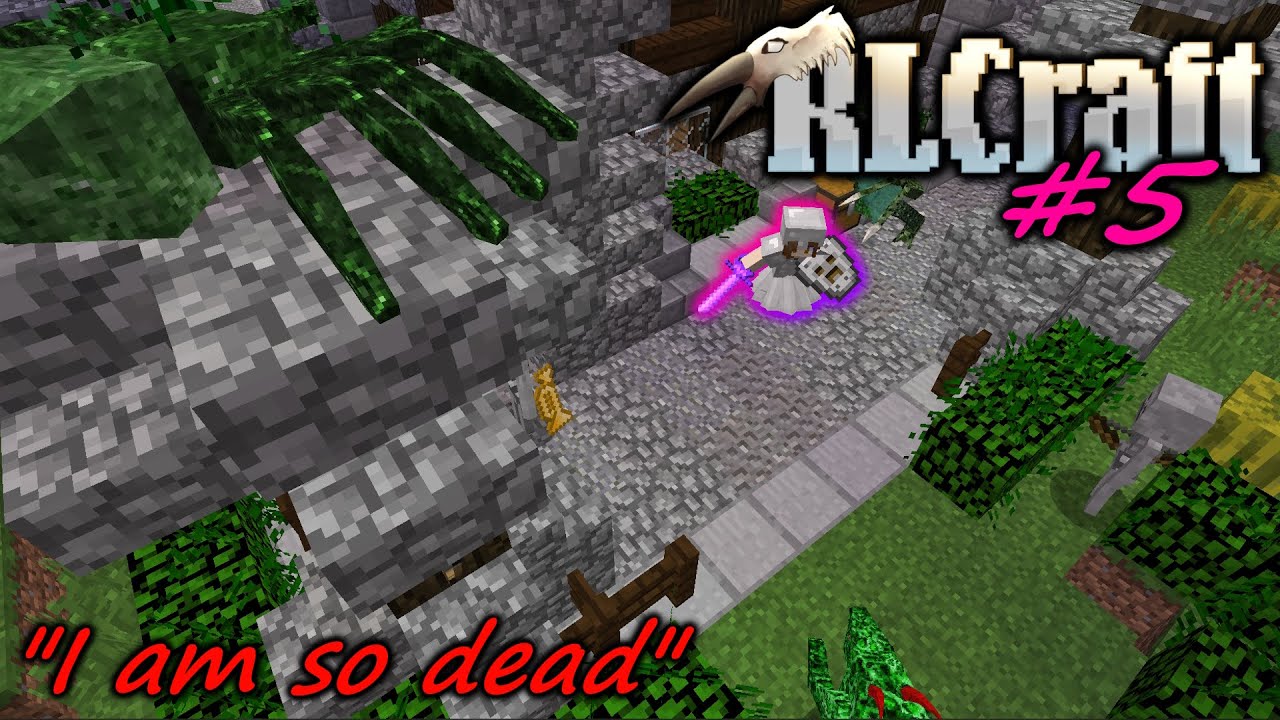Encountering the BLOOD MOON! | RLCraft #5 - YouTube