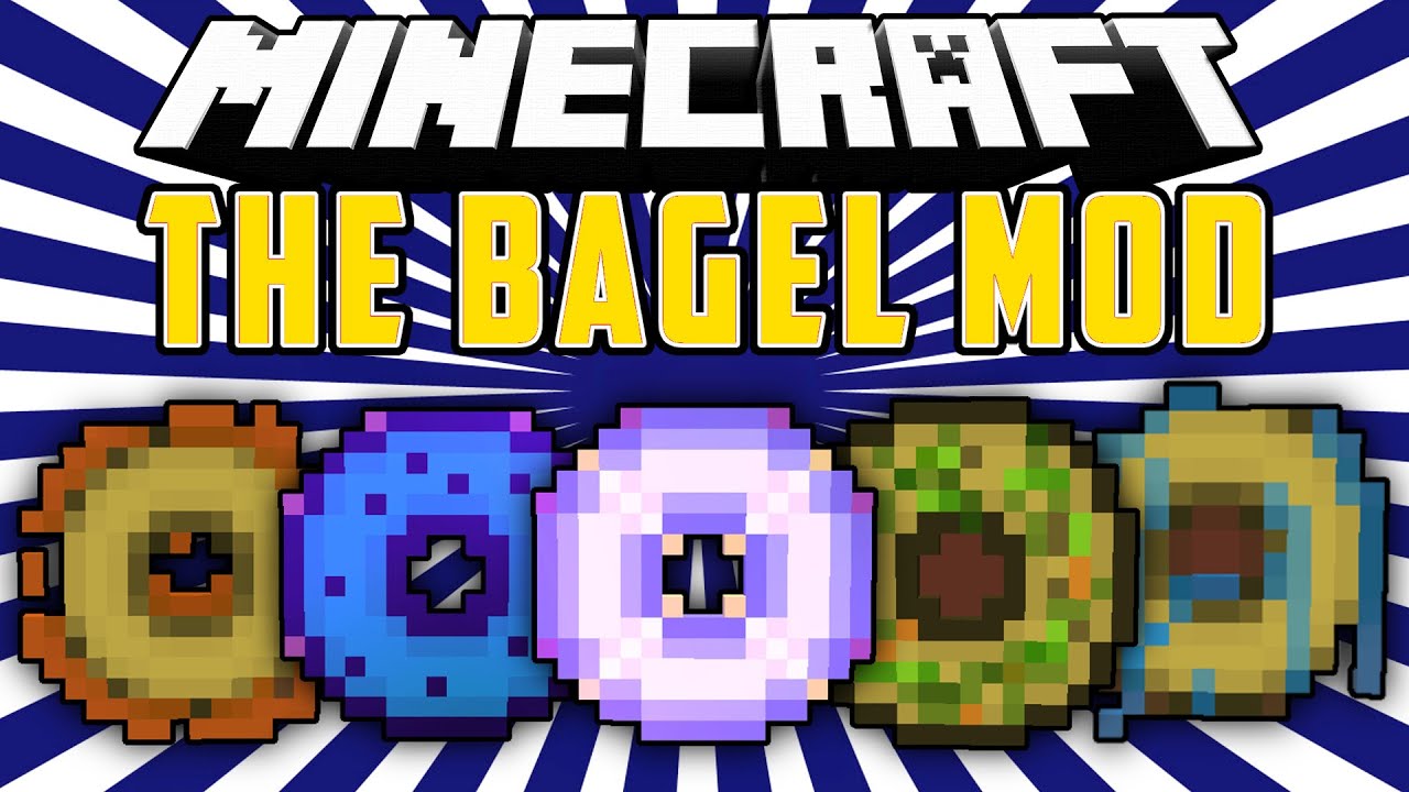 THE BAGEL MOD: Bagels Muy Ricos Y Poderosos - Minecraft Mod 1.8 - YouTube