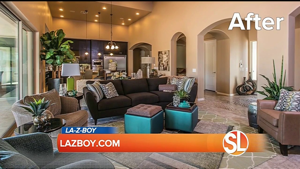 La-Z-Boy designers can make any room shine! - YouTube