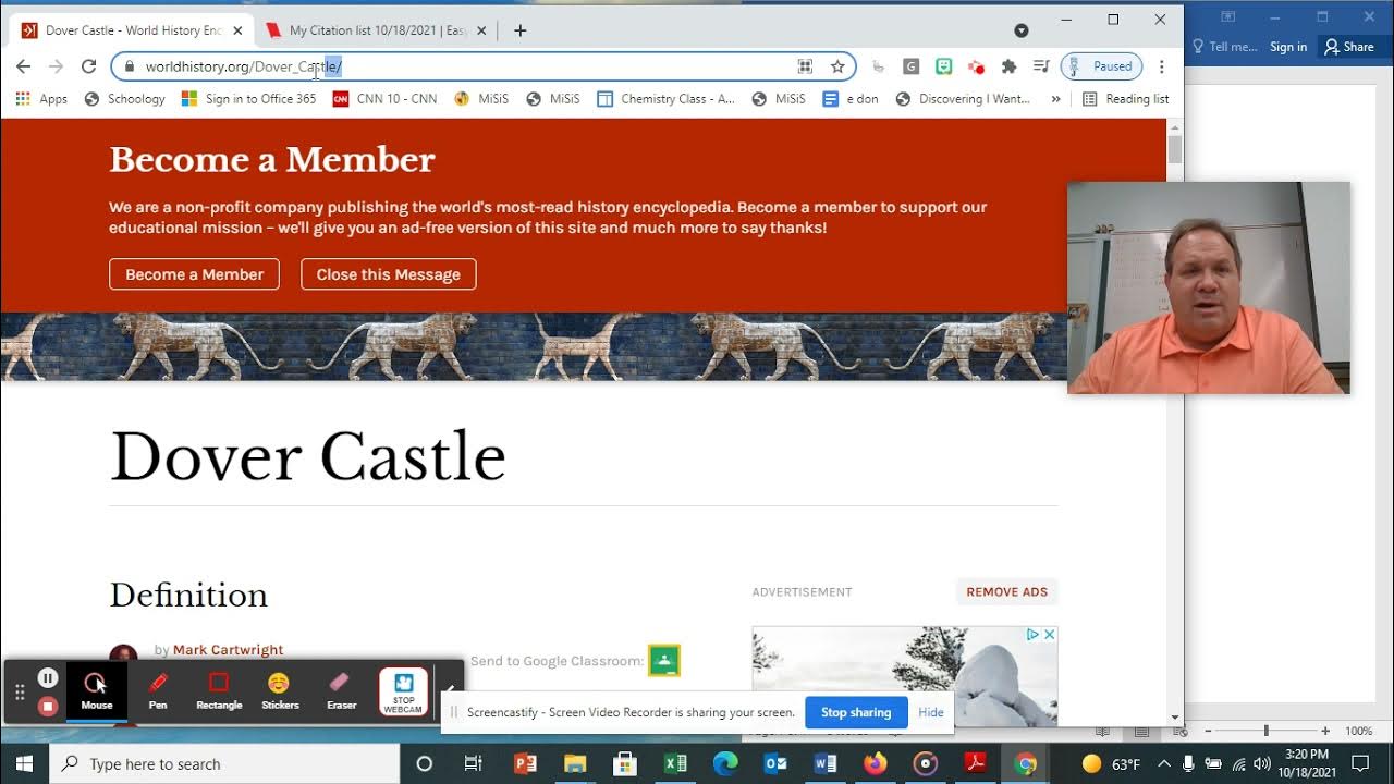 How to Create a Works Consulted Page Using Easybib - YouTube