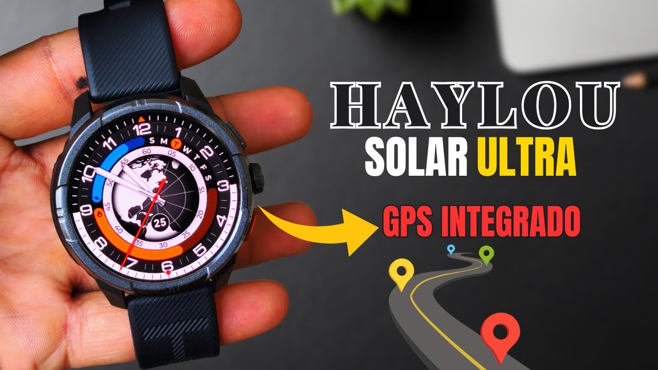 ¡Nuevo Haylou Solar Ultra! 🚀 GPS Integrado y Todo lo que Necesitas ...