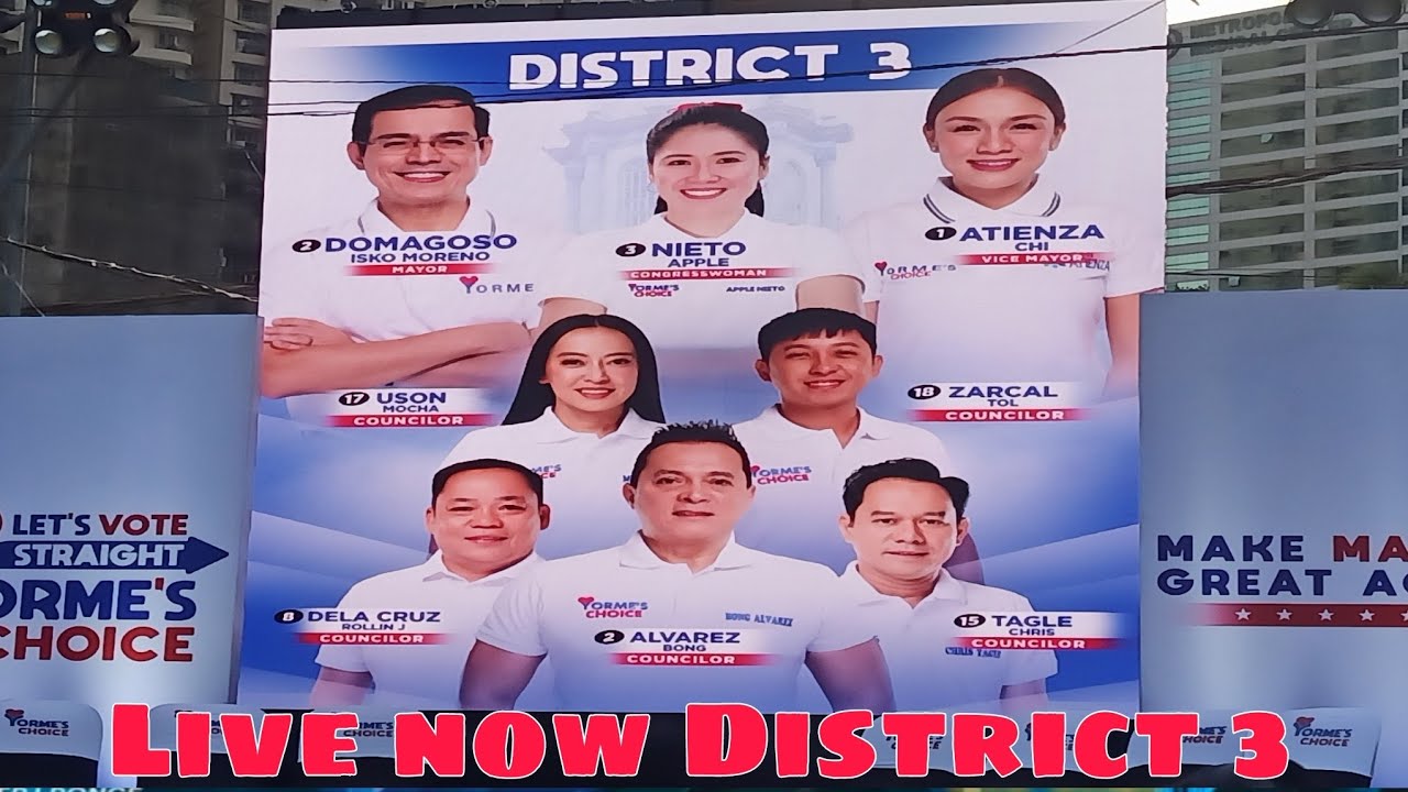 CAUCUS District 3 iskochi yorme's choice's live now - YouTube