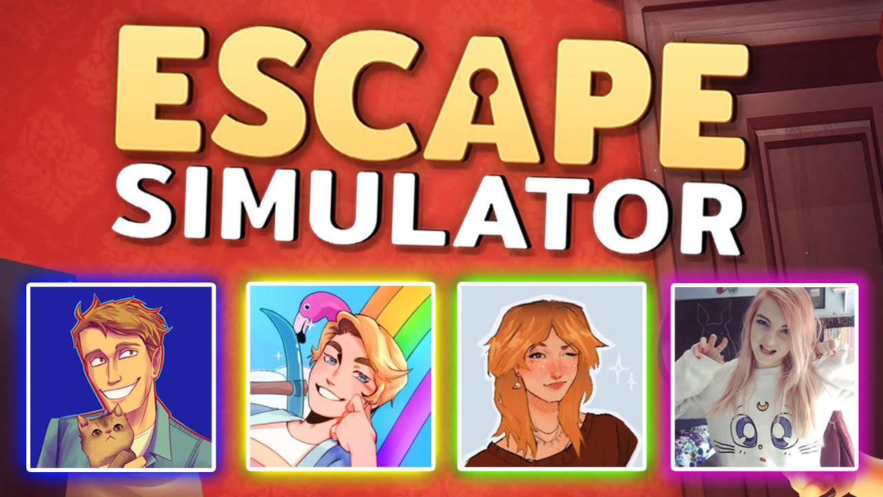 I Played ESCAPE SIMULATOR /w LDShadowLady, Smajor & Soupforeloise - YouTube