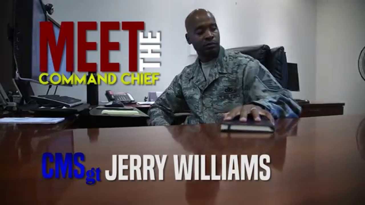 Meet 15th Wing Command Chief Master Sergeant Williams - YouTube