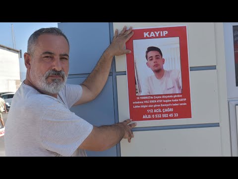Ailesi Veli Eren’i, duvar ve direklere yapıştırdığı afişlerle arıyor