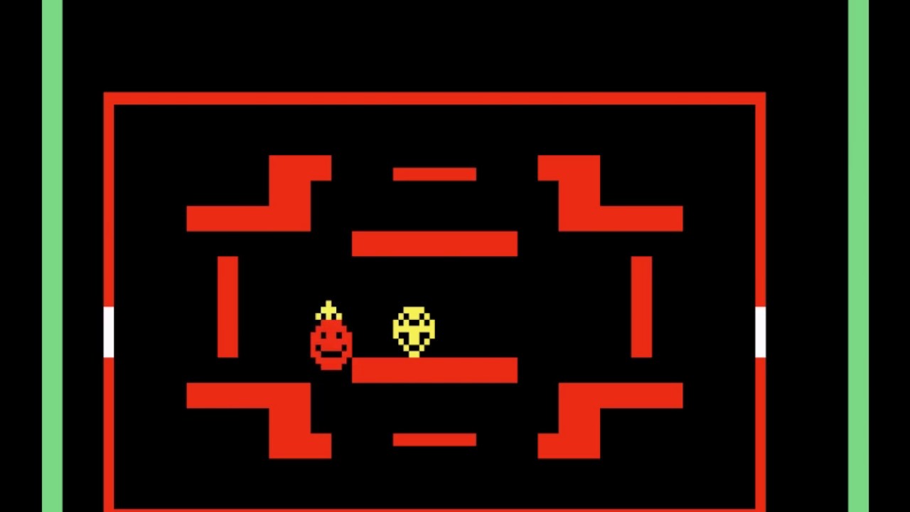 Venture on Intellivision Console (Coleco 1982) - YouTube
