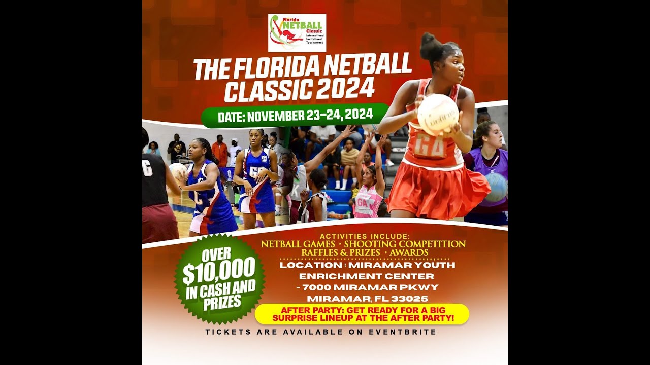 2024 Senior Florida Netball Classic Livestream - YouTube