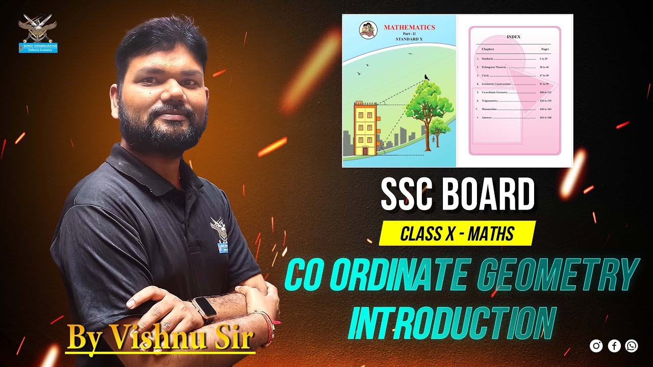 L 18 SSC Board Maths (Part 2) - Chapter 5. Co-ordinate Geometry ...