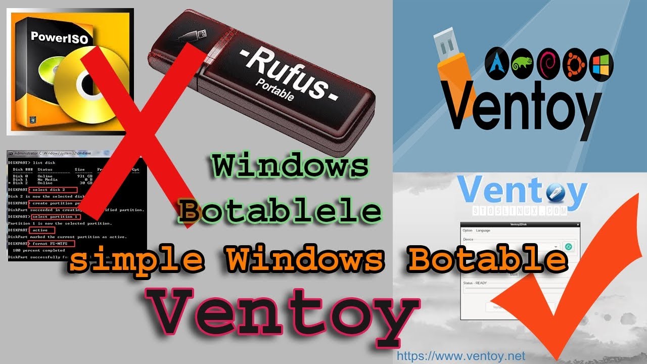 How to Multi- Bootable USB Whith Ventoy - Simple windows Bootable - YouTube