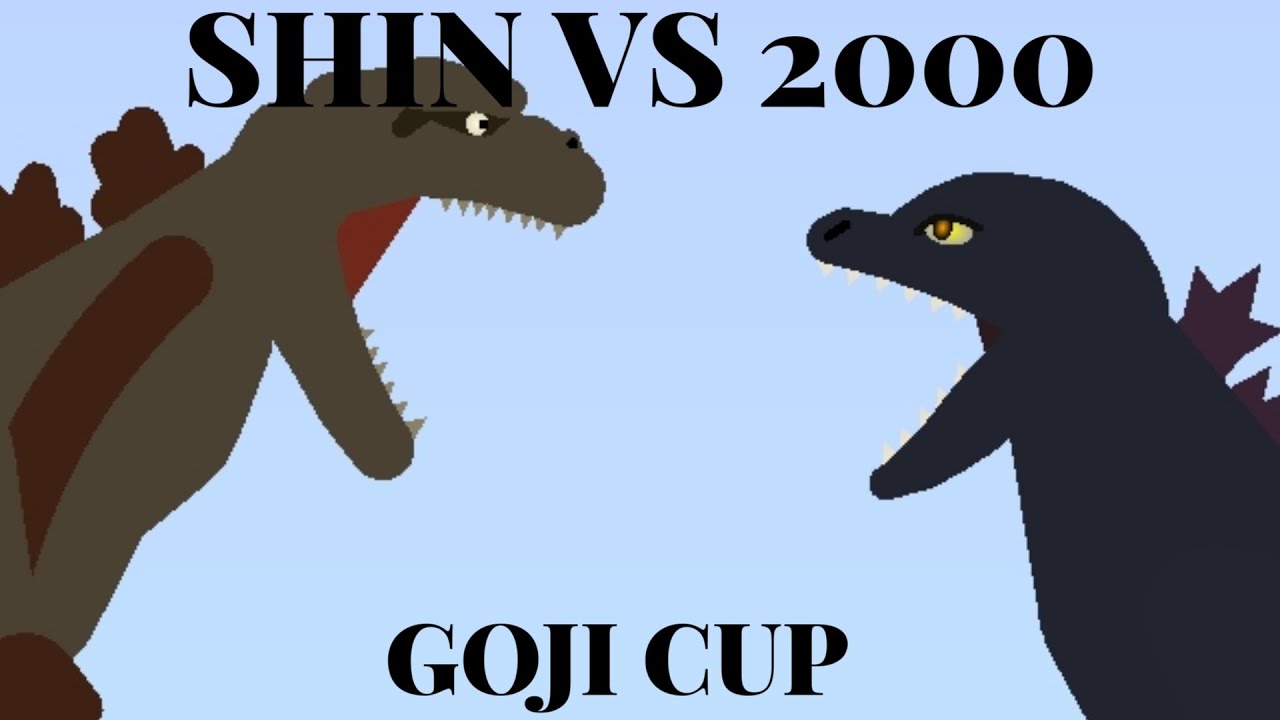 GOJI CUP - Shin Gojira VS Millenium Godzilla - YouTube