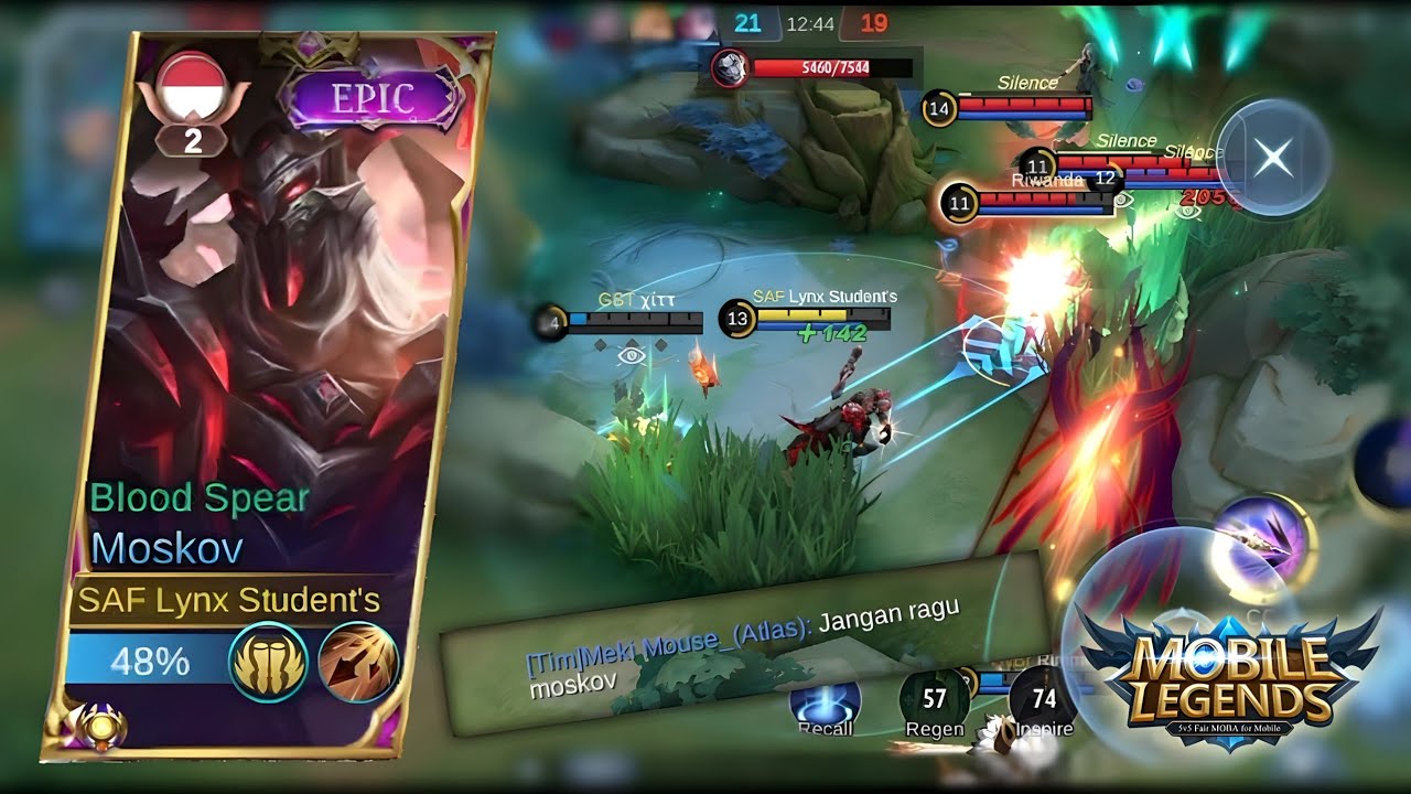 Cara Main Moskov..Item & Build Moskov Tersakit 2023 Combo Moskov..Tutorial & Gameplay Moskov ...