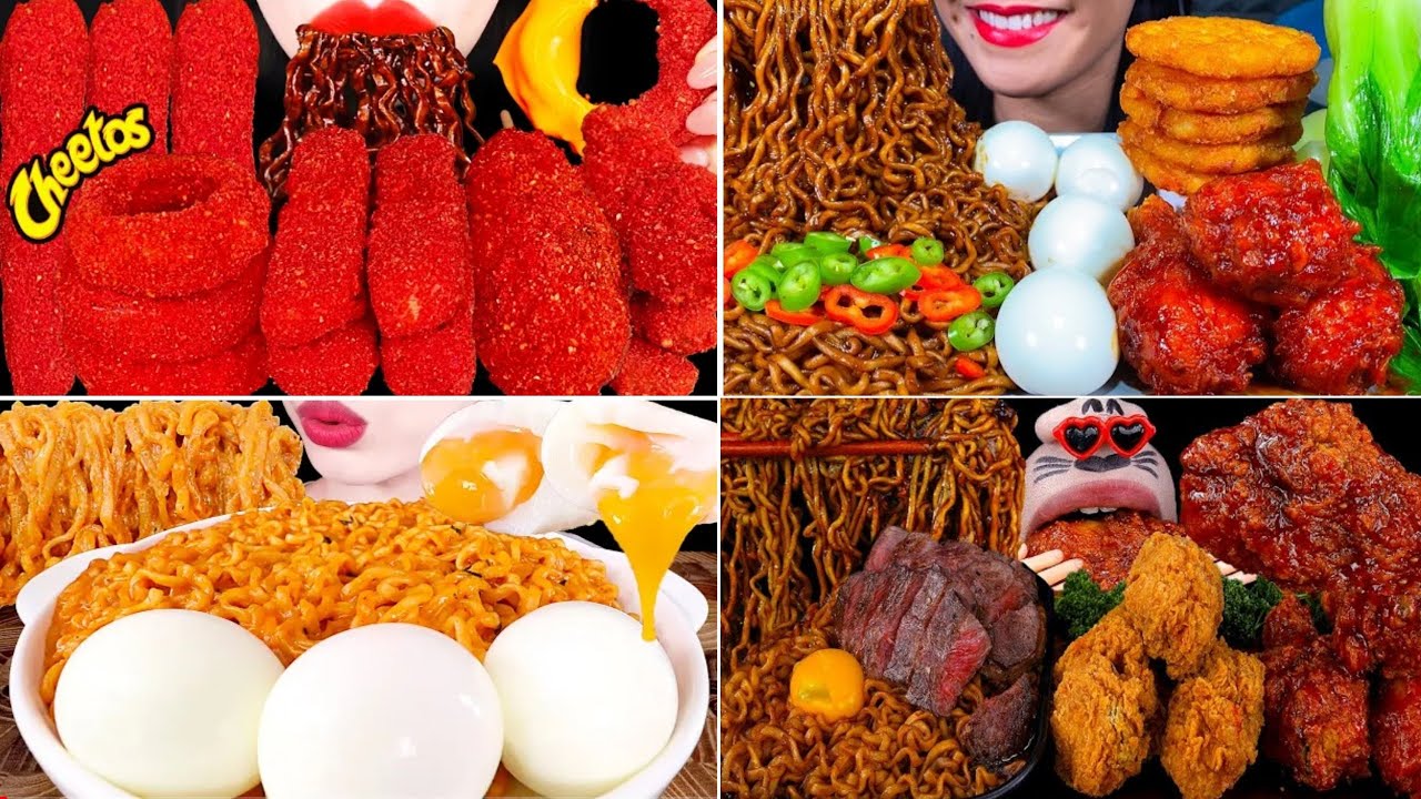 Mukbang asmr spicy food 109. Jane asmr, Stella asmr, Mellawnei asmr ...