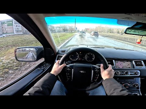 2012 Land Rover Range Rover Sport 3.0L 245 POV TEST DRIVE