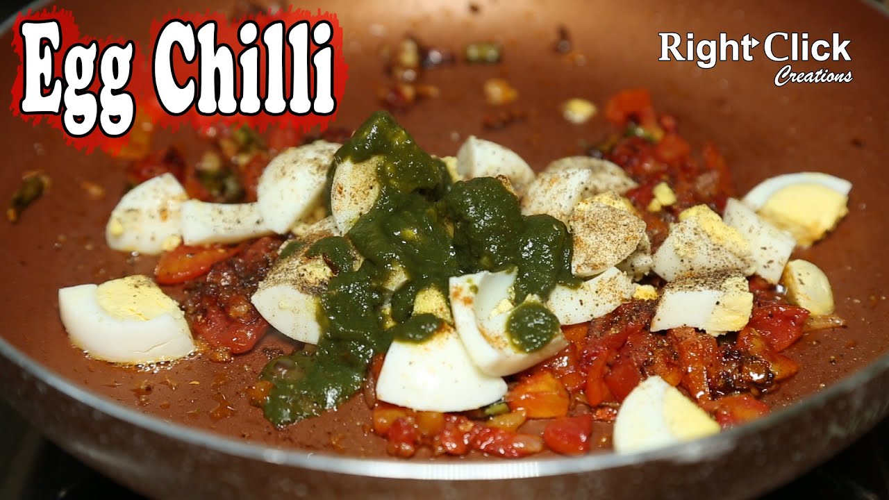 Egg Chilli | Egg Chilli Recipe | How to make Egg Chilli | Street Food ...