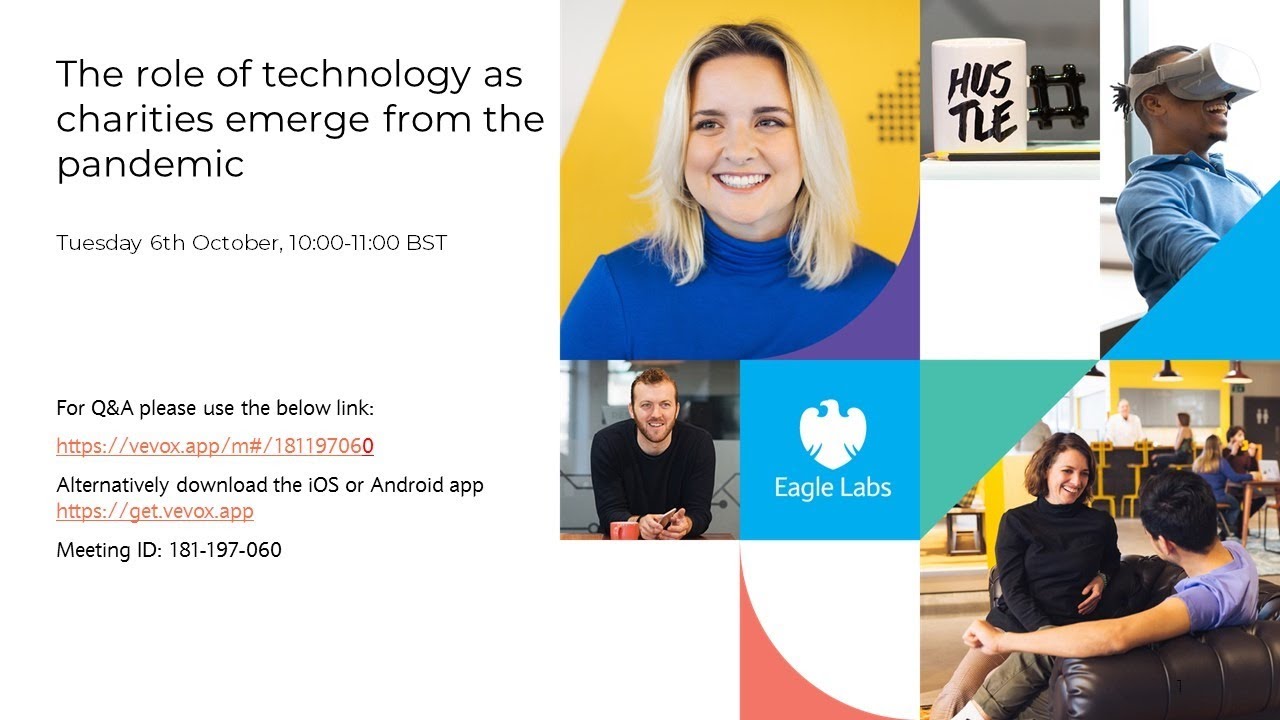 The role of technology as charities emerge from the pandemic - YouTube