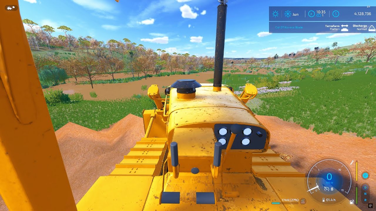 CAT D7 ESPALHANDO MATERIAL | LOTEAMENTO | FS 22 | TERRA FARM ...