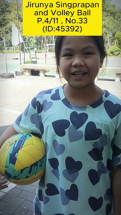Jirunya Singprapanand Volley Ball P411 No33 - YouTube