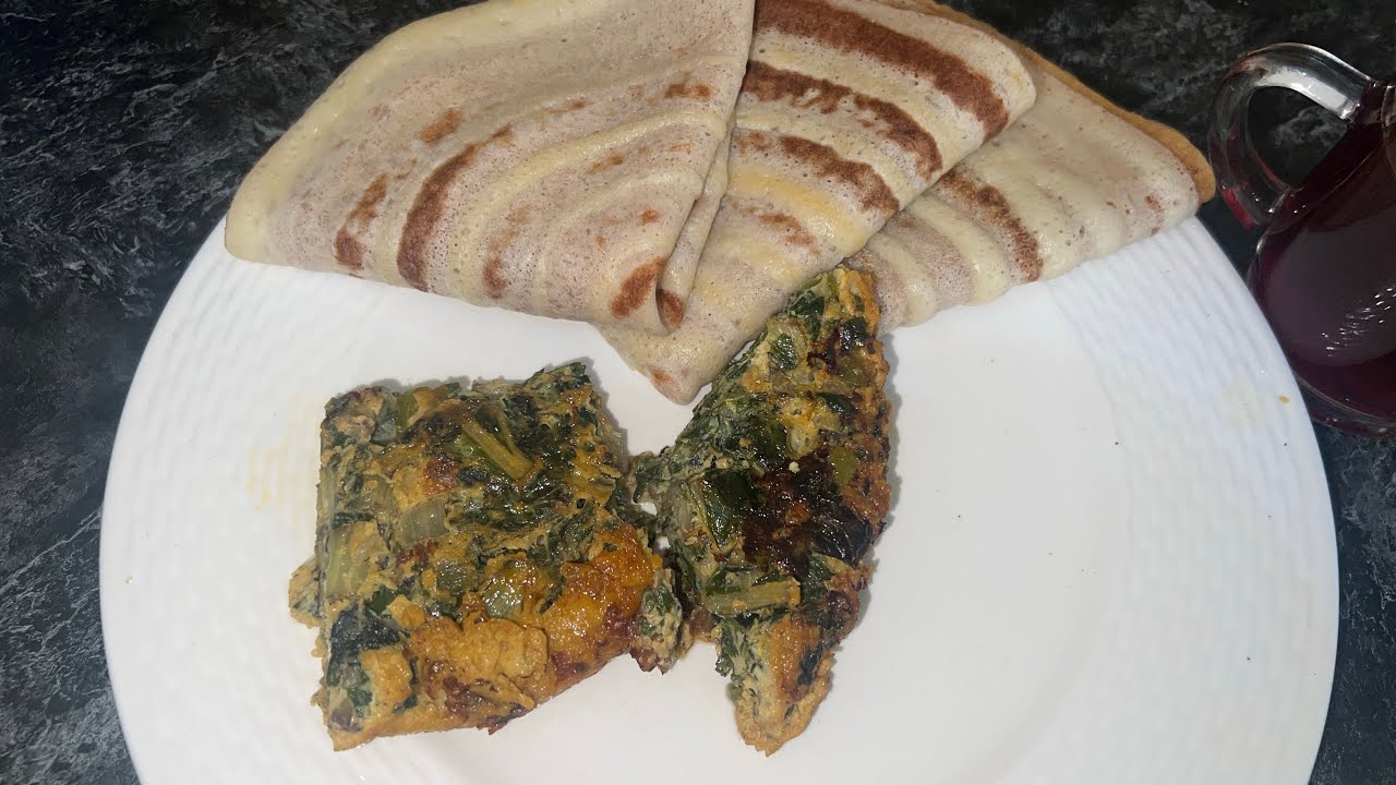 Spinach egg recipe/koosto iyo ukun Qurac fudud - YouTube
