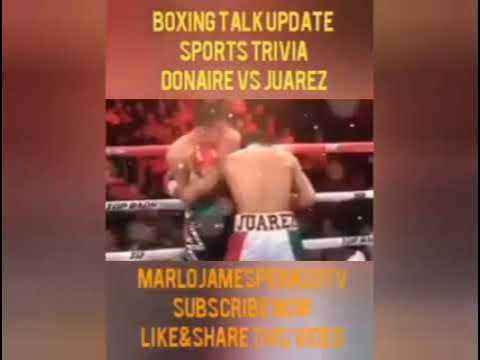 DONAIRE VS JUAREZ VACANT WBO 122 LBS CHAMPIONSHIP FIGHT RECAP 2015 - YouTube