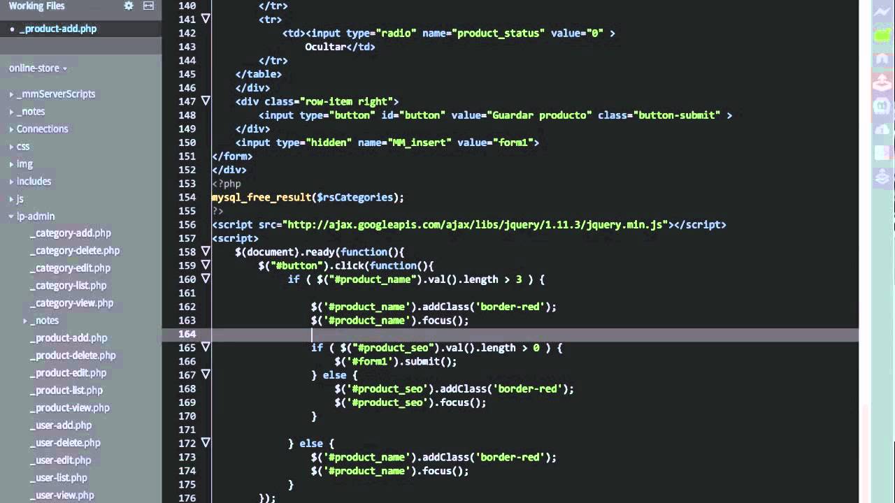 6. Cómo Validar un Formulario con jQuery 2da Parte - YouTube