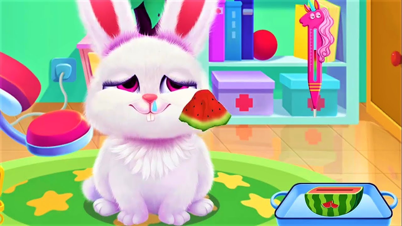 Fun Pet Care Kids Game - Little Doctor Help Adorable Animals - Furry ...