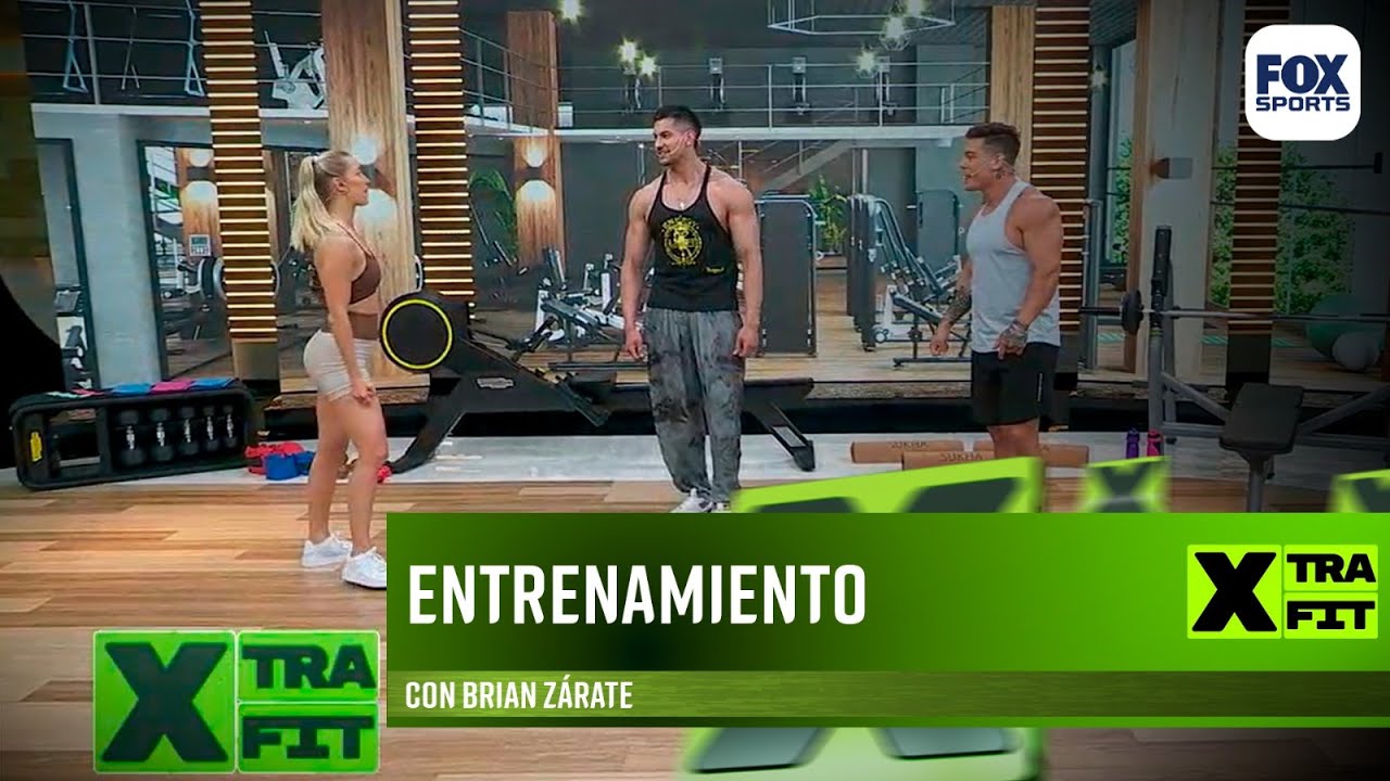 ENTRENAMOS CON BRIAN ZÁRATE | XTRAFIT - YouTube