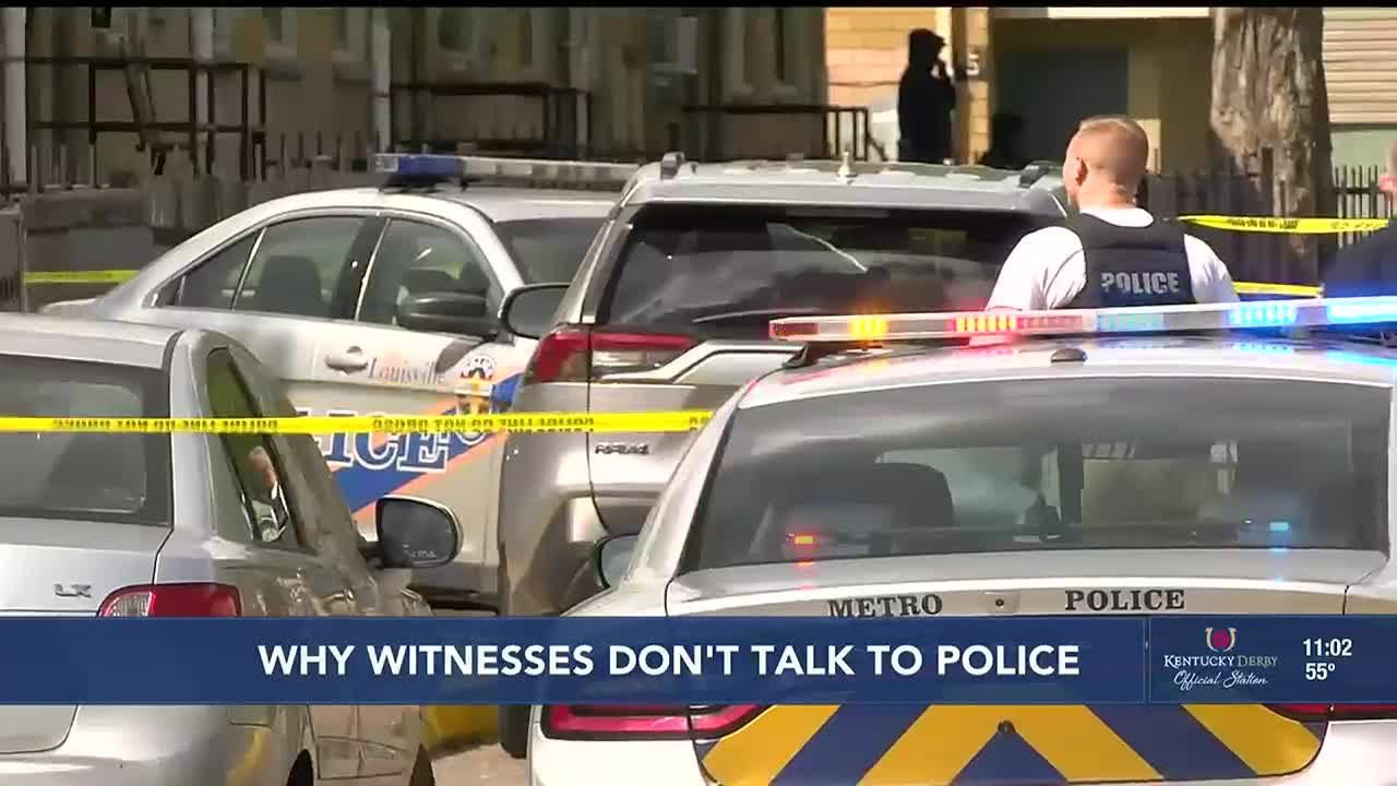 Why some witnesses are reluctant to talk to police after crime - YouTube