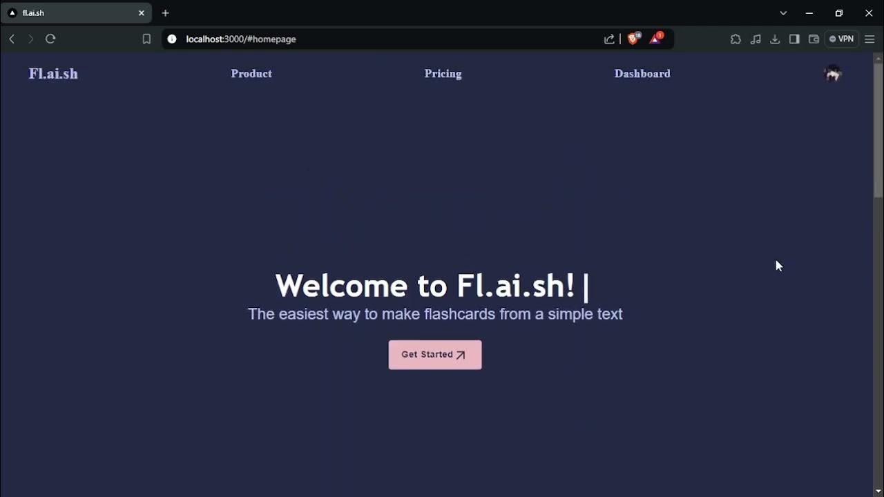 Showcasing My AI Flashcards | OpenAI, React, Stripe, Clerk, and more - YouTube