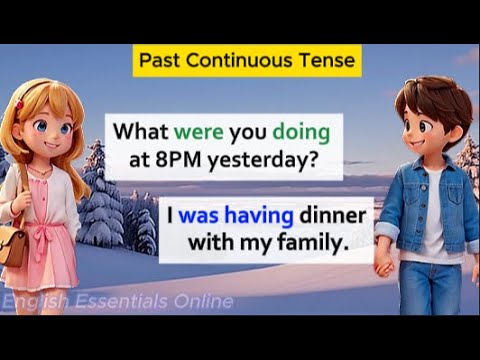 Past Continuous Tense Conversation | Improve your English Skills ...