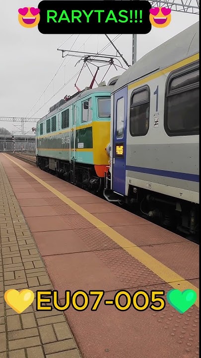 EU07-005 "Babcia" z IC 73104 "Mehoffer" - YouTube