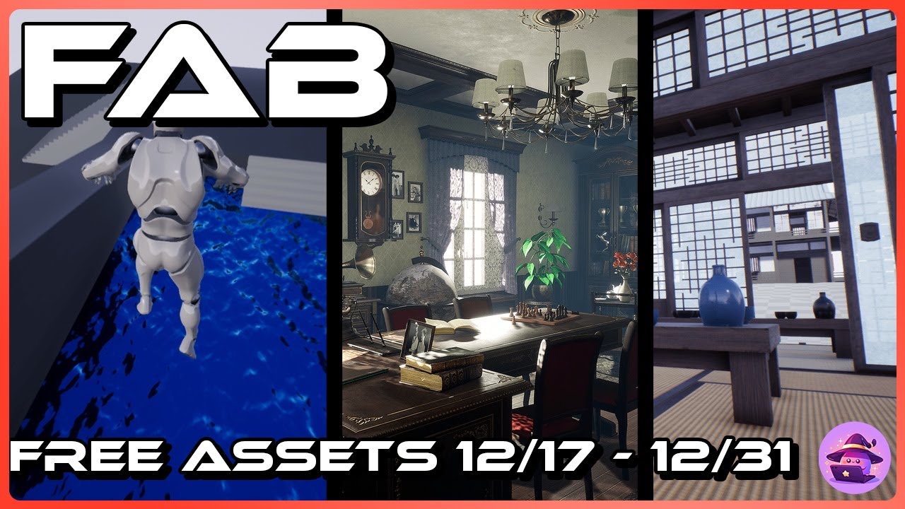 Free Assets December 17-31 on FAB - YouTube