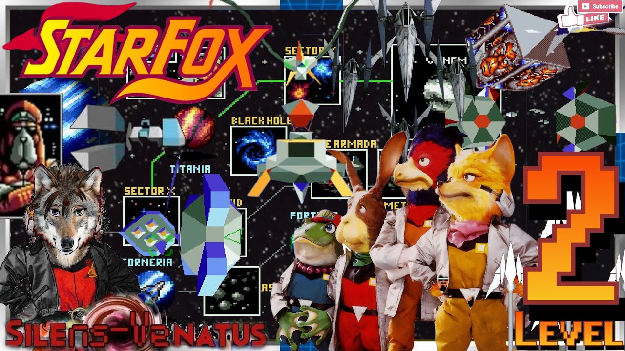 LEVEL 2: Sector Slingshot to Venom [STAR FOX] - YouTube