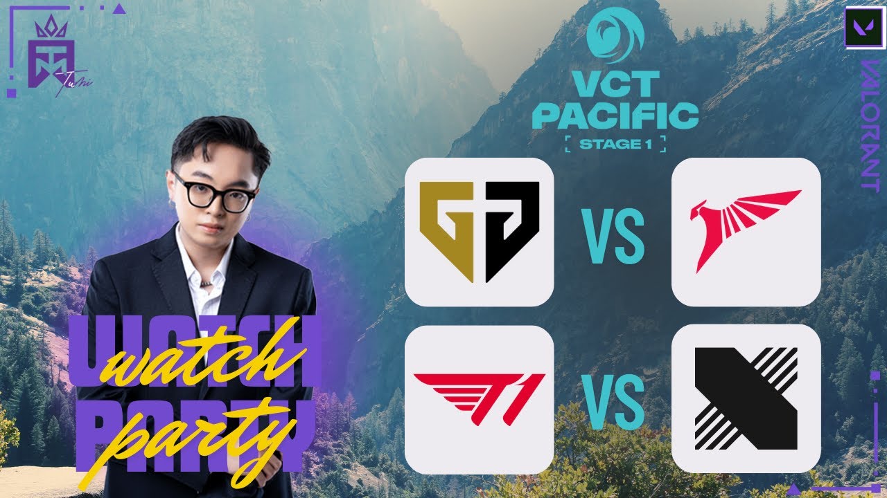 🔴MEGALIVE: GEN vs. TLN; T1 vs. DRX - BÙNG NỔ PACIFIC LET'S GOOOOO! !ga #VCTWatchparty - YouTube