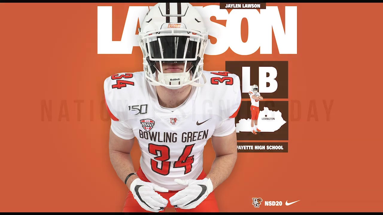 Jaylen Lawson 2020 BGSU National Signing Day - YouTube