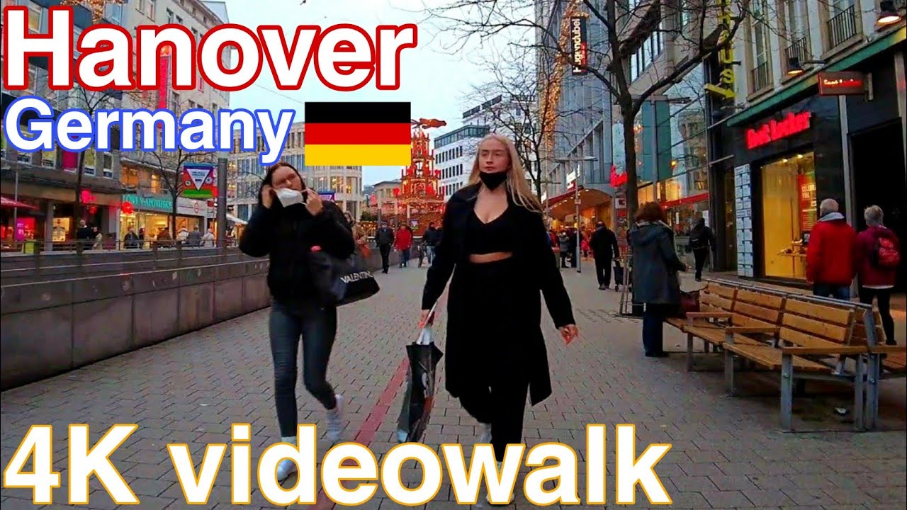 Hanover, Germany 🇩🇪 - Evening Walking Tour - Hanover by Walk 4K Ultra ...