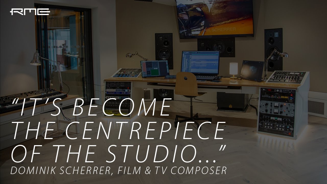 Inside TV Composer Dominik Scherrer's Recording Studio | RME M-1620 Pro ...