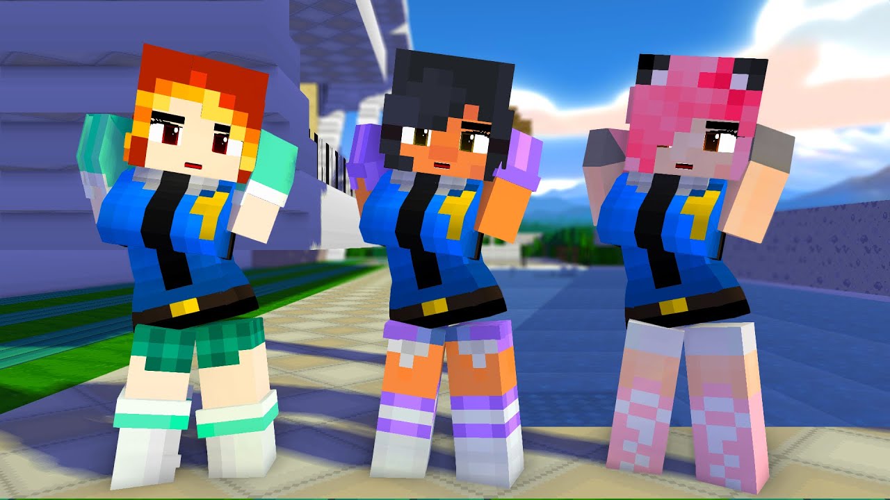 SUPER IDOL MAID APHMAU FRIENDS KIM AND KC - MINECRAFT ANIMATION #shorts ...